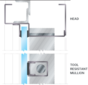 50 Series Air Vented Windows for Detention Facilities, US Made